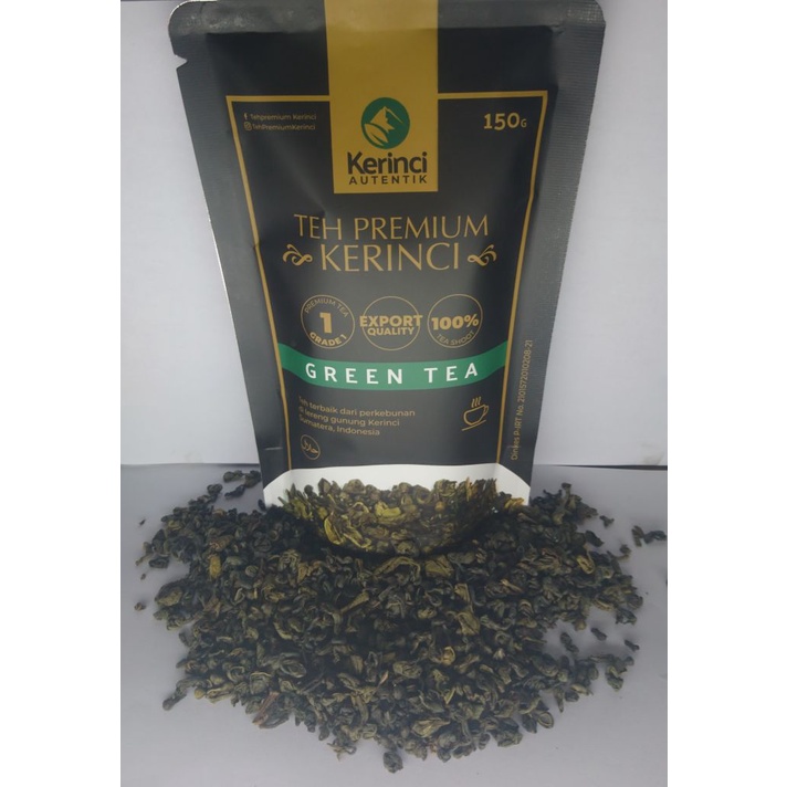 Jual Teh Premium Kerinci Green Tea (150gr) | Shopee Indonesia