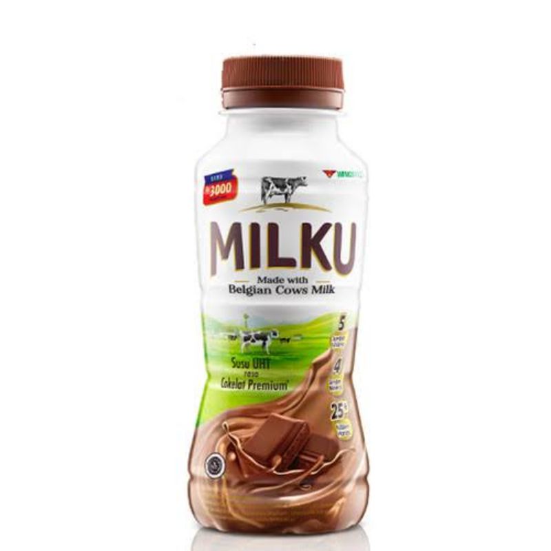 Jual Susu UHT Botol Milku 200 ml | Shopee Indonesia