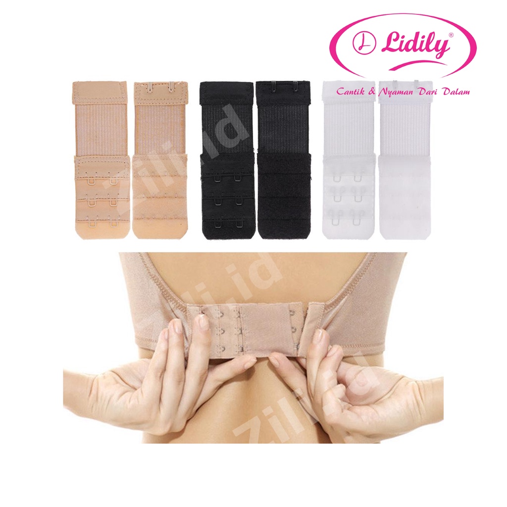 Jual LYDYLY Bra Connector Kait 2 Kait 3 Penyambung Tali BH Extender ...