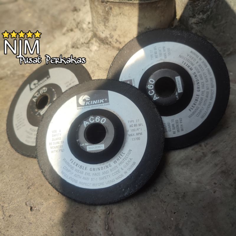 Jual Mata Gerinda Poles 4 Inch KINIK Gurinda Poleshing Flexible 100 x 3 ...