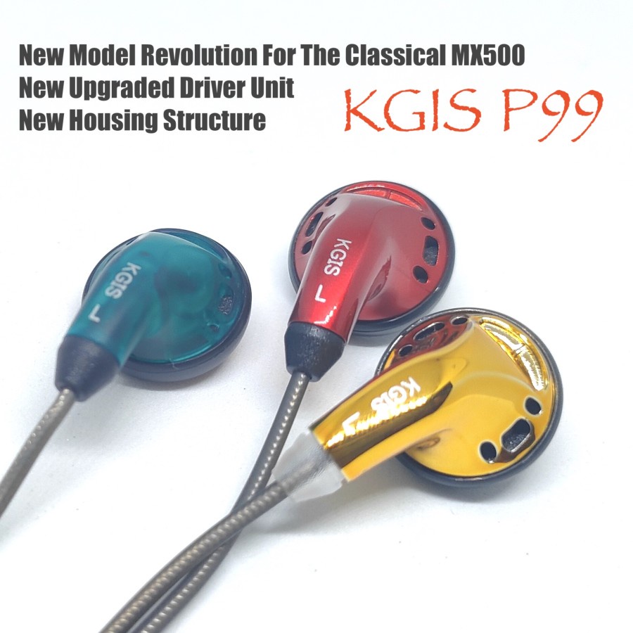 Jual New KGIS Revolution P99 HiFi Earbud Bass Earphone Full Upgrade ...