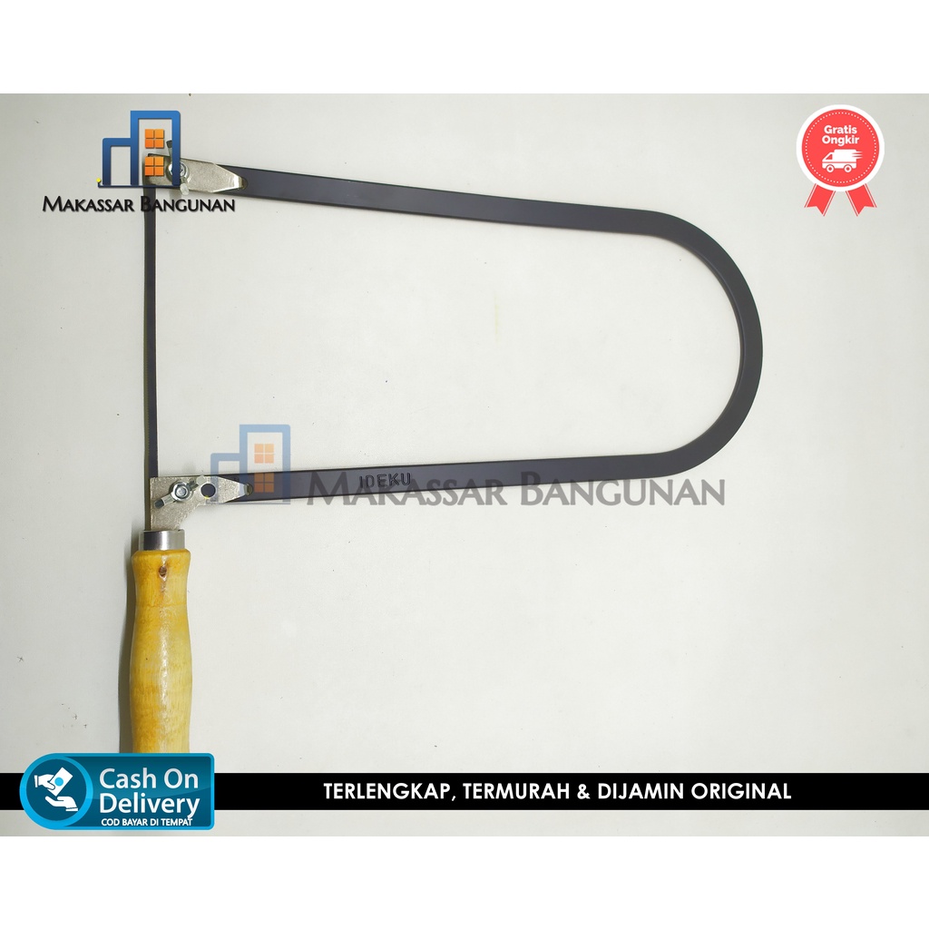 Jual IDEKU Fret Saw Frame / Gergaji Triplek / Gergaji Ukir | Shopee Indonesia