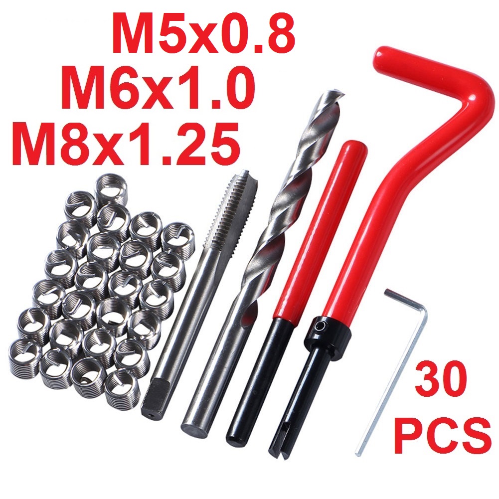 Jual Recoil Helicoil Thread Repair Pro M6 M8 M5 M10 Alat Mobil Motor ...