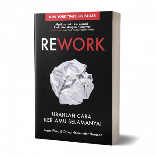 Jual Buku Rework - Jason Fried & David Heinemeier Hansson | Shopee ...