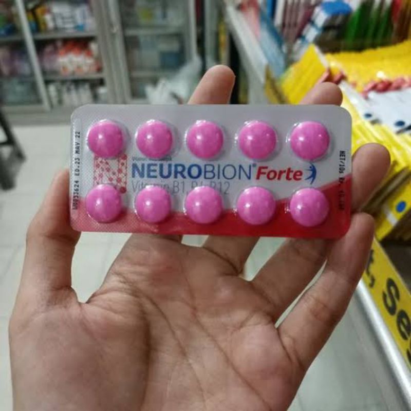 Jual NEUROBION FORTE PINK TABLET MULTIVITAMIN SUPLEMEN KESEHATAN ...
