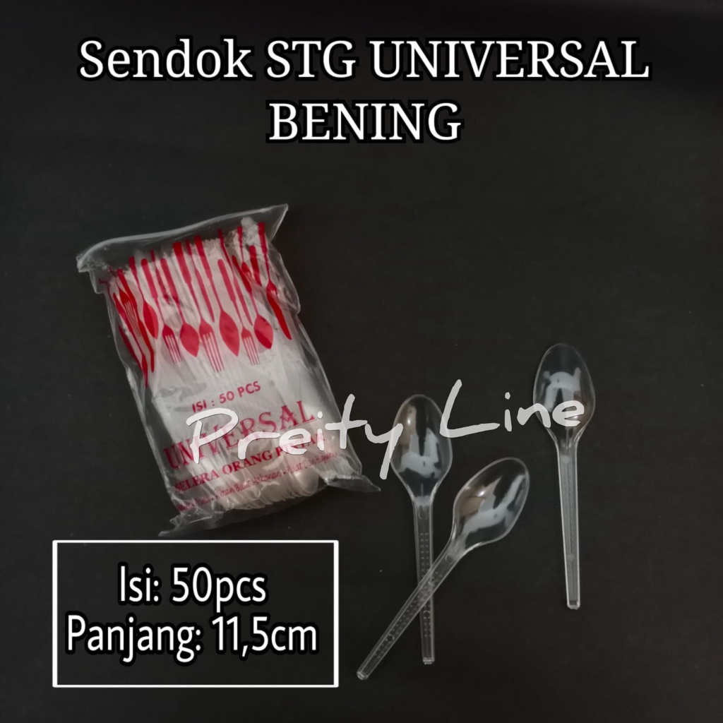 Jual Sendok STG Universal BENING @50pcs | Shopee Indonesia