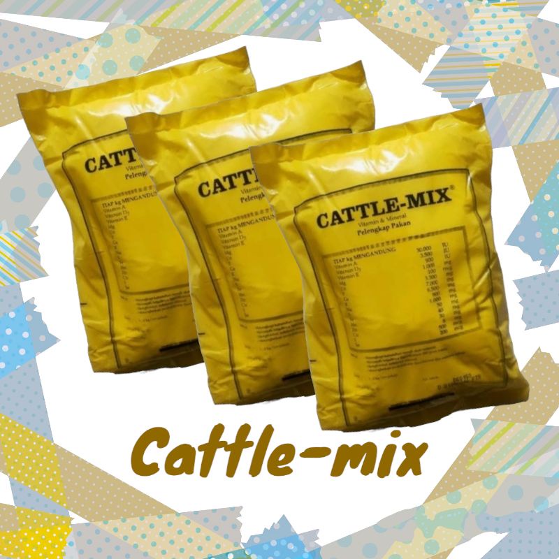 Jual cattle-mix premix cattlemix mineral sapi penggemukan sapi kambing ...