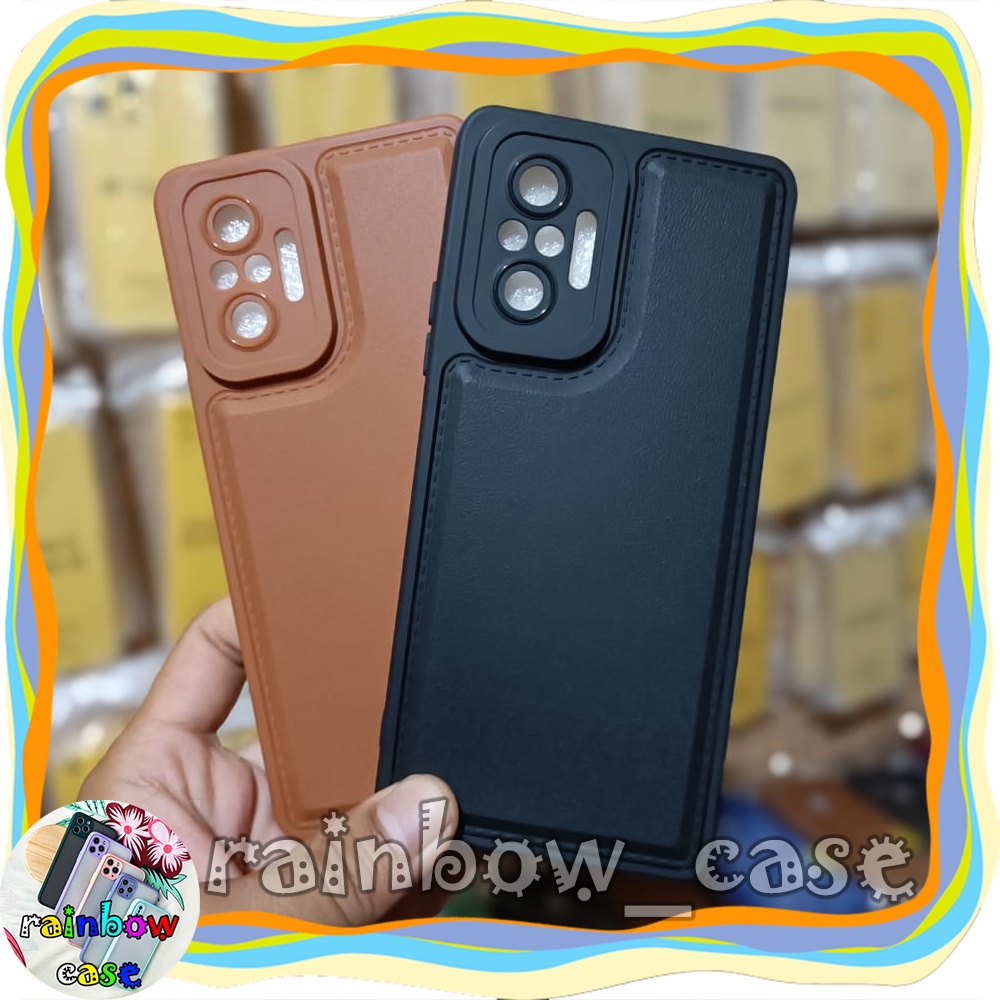 Jual XIAOMI REDMI NOTE 10 PRO CASE LEATHER PRO CAMERA | Shopee Indonesia