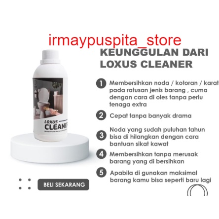 Jual LOXUS CLEANER PEMBERSIH SERBAGUNA TERAMPUH | Shopee Indonesia