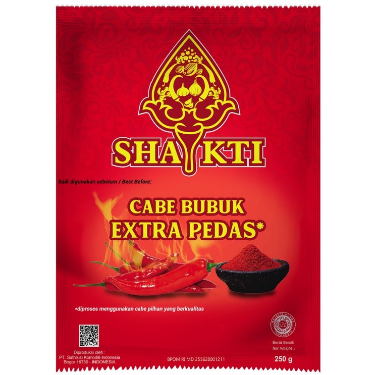 Jual Cabe Bubuk Shakti - 250gr | Shopee Indonesia