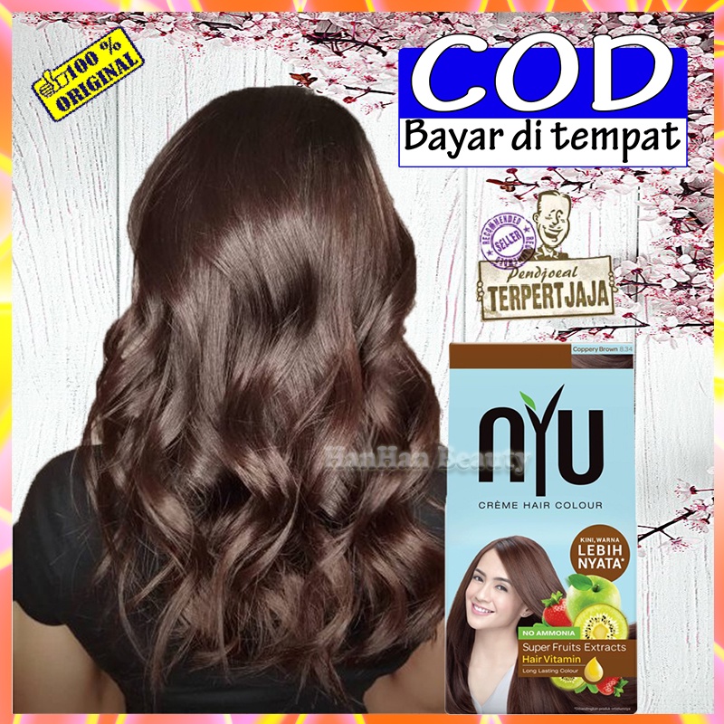 Jual Pewarna Rambut Penutup Uban Semir Rambut Pria & Wanita Cat Rambut ...