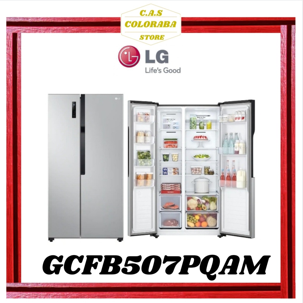 Jual KULKAS LG GCFB507PQAM KULKAS SIDE BY SIDE GC-FB507PQAM GCFB507 GC ...