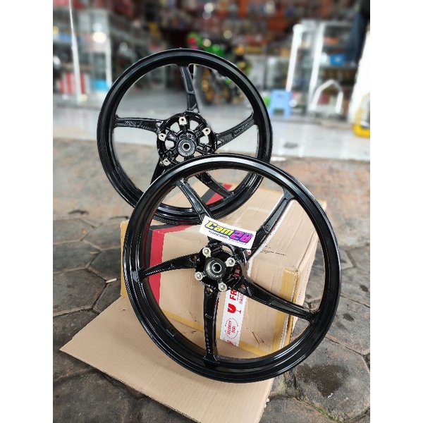 Jual Velg Rossi Mamba model oz ninja r rr ss ukuran 215/300x17 Gold ...