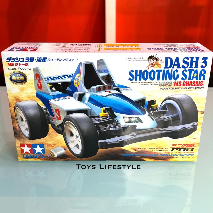 Jual Mainan Rakit Mobil Tamiya Mini 4WD - Shooting Star Dash 3 ...