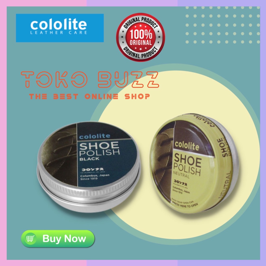 Jual COLOLITE SHOE POLISH Semir Sepatu Kulit Pria Wanita Perawatan ...