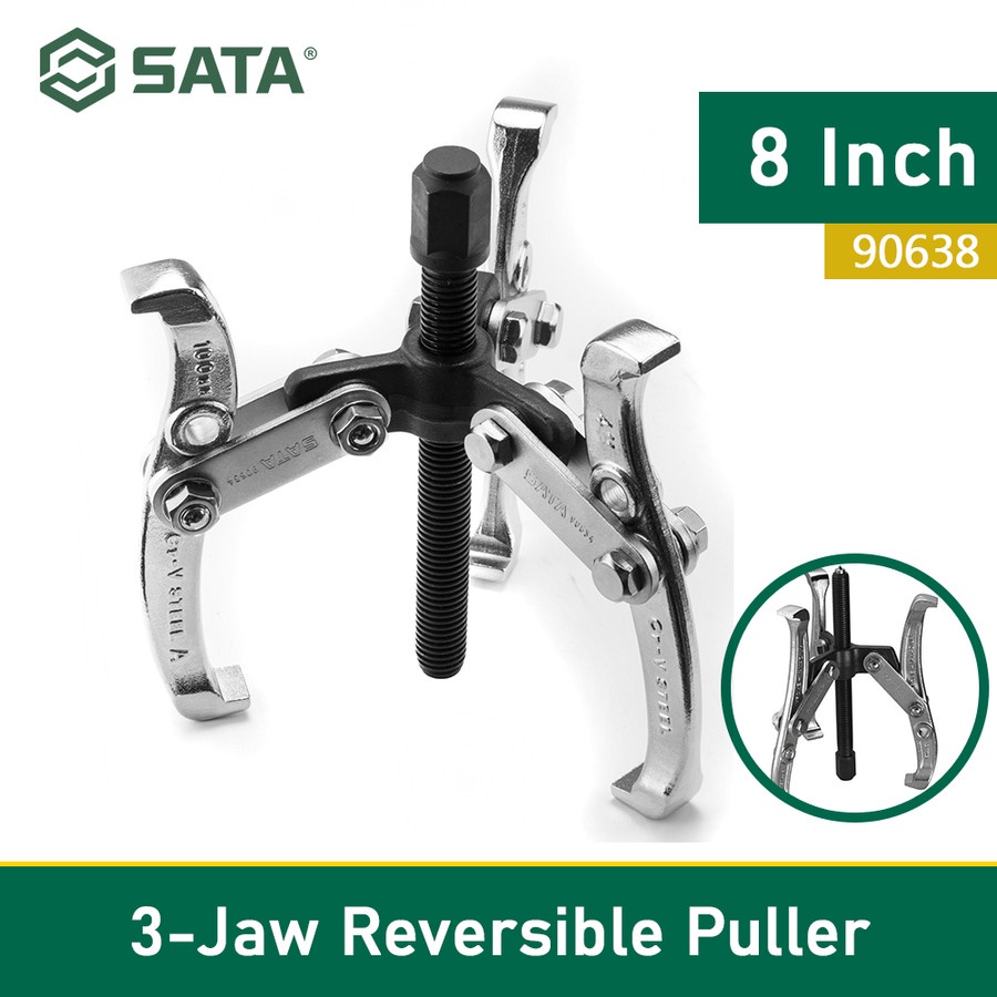 Jual SATA TOOLS TREAKER 3 KAKI 8 INCH 3 JAW GEAR BEARING PULLERS ...