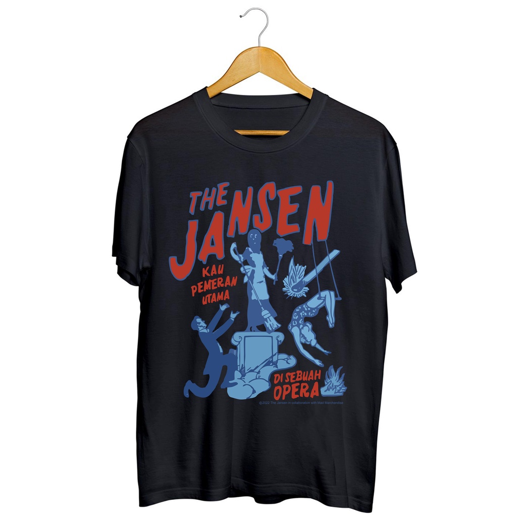 Jual Kaos Band The Jansen Kau Pemeran Utama Di sebuah Opera / Metal ...