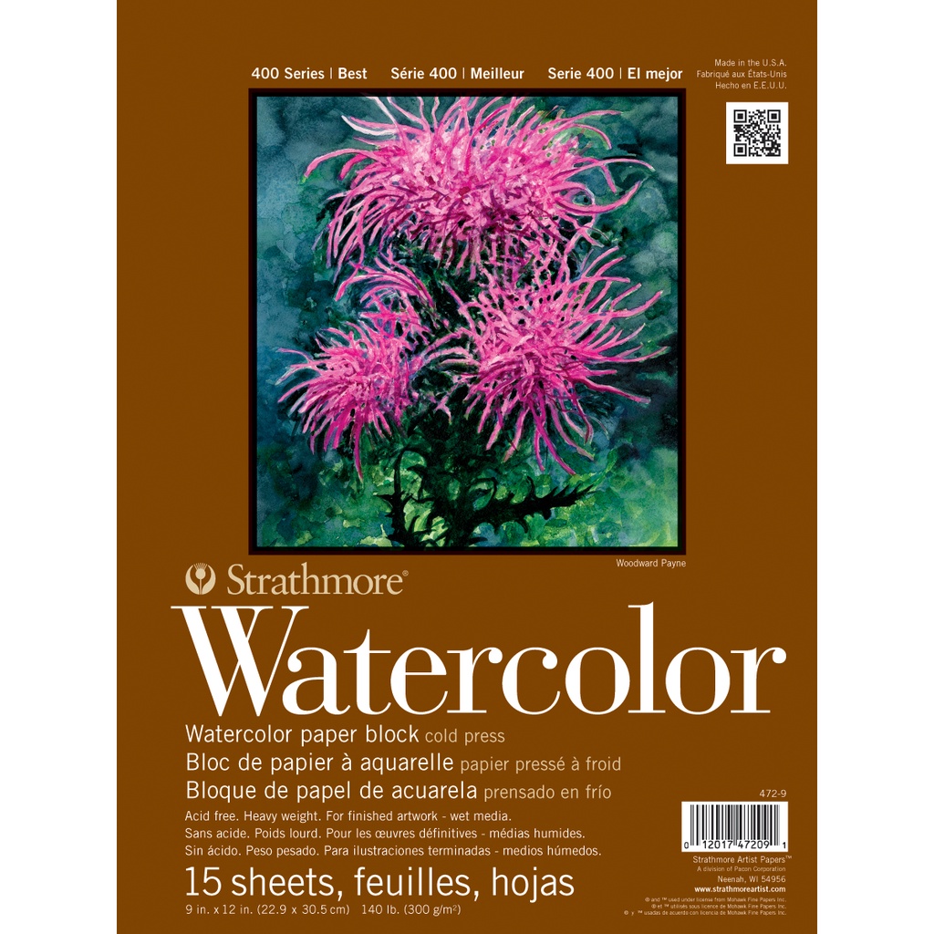 Jual Strathmore - Watercolorur Paper Block 400 series | Shopee Indonesia