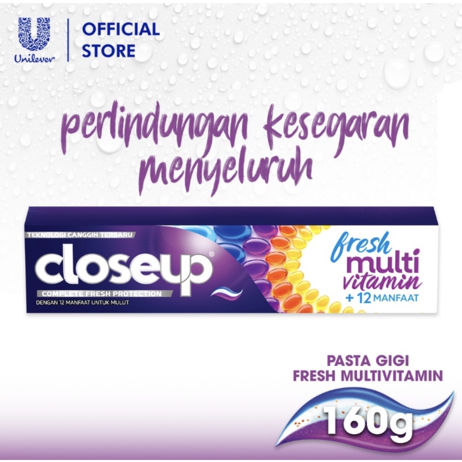 Jual Close Up Pasta Gigi Fresh Multivitamin Complete Fresh Protection ...