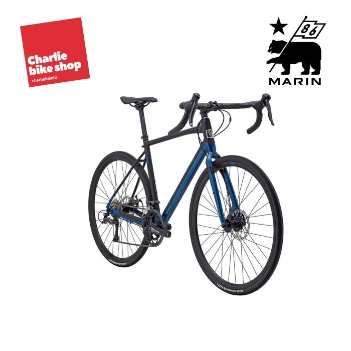 Jual FULLBIKE Gravel Bike MARIN Gestalt 700c - Black Blue - Sepeda ...