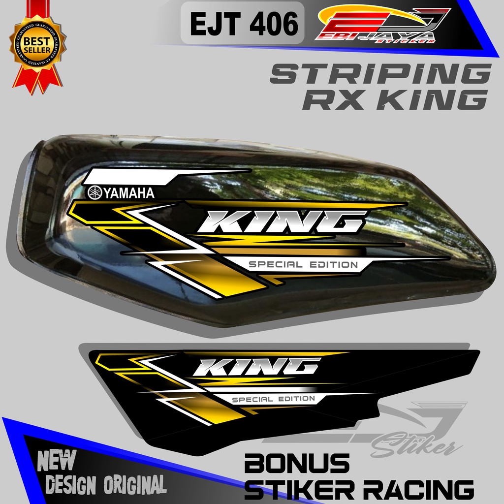 Jual STIKER STRIPING RX KING RX SPESIAL KING COBRA STIKER LIS BODY ...