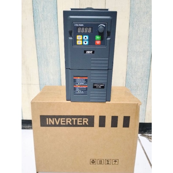 Jual Inverter Zest 5.5kw/7.5Hp 3Phase 380Volt | Shopee Indonesia