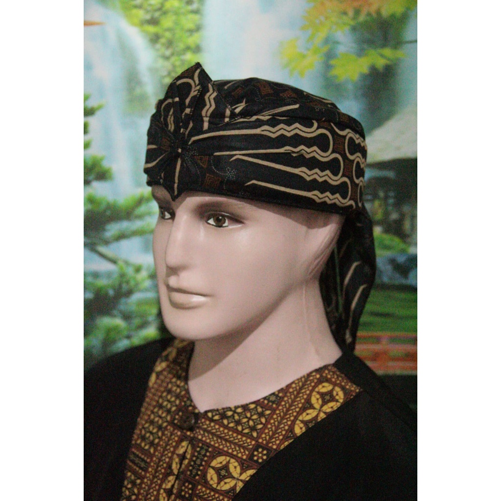 Jual IketKEPALA blankon sunda jawa tradisional model atas full tutup ...