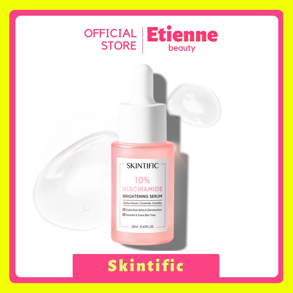 Jual SKINTIFIC - 10% Niacinamide Brightening Serum Glowing Skin and ...