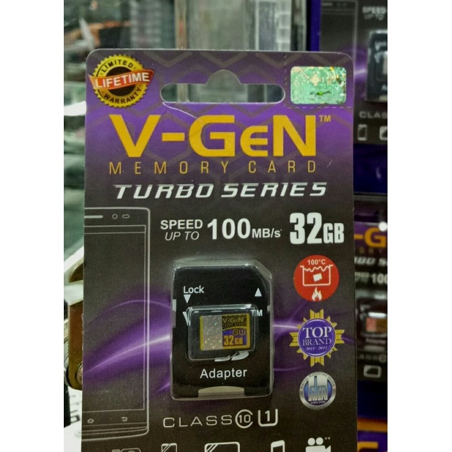 Jual VGEN bergaransi MEMORY mmc plus adapter microsd merk vgen 32gb ...