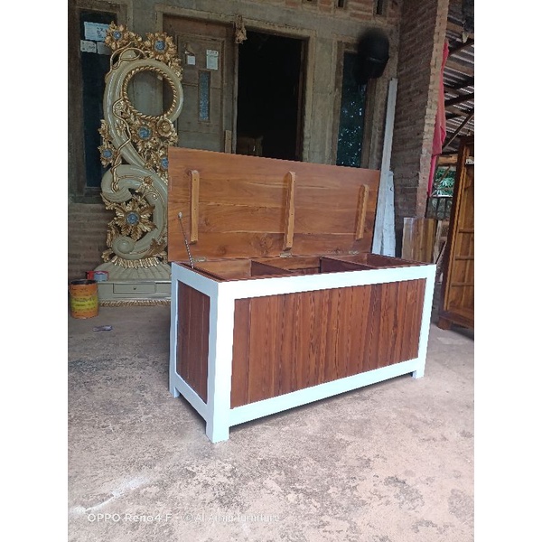 Jual box peti kayu jati box penyimpanan | Shopee Indonesia