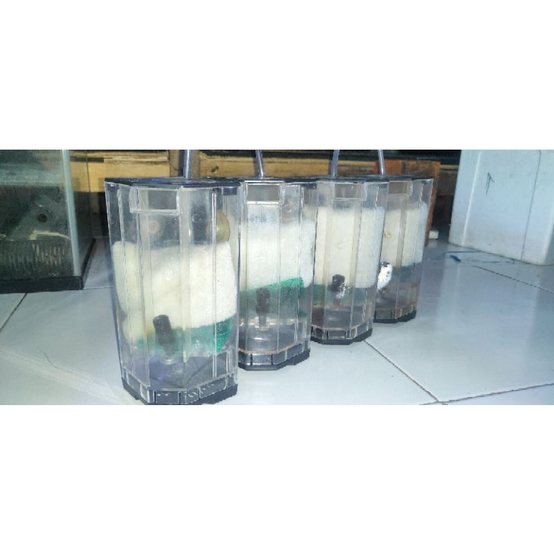 Jual CORNER FILTER MULTI SUPER AQUARIUM (bekas layak pakai minus kotor ...