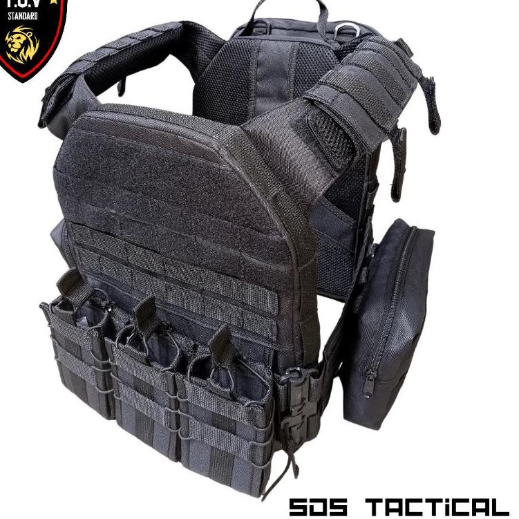 Jual Rompi TNI Polri Tactical Body Vest Model Black Mamba (KODE W0721 ...