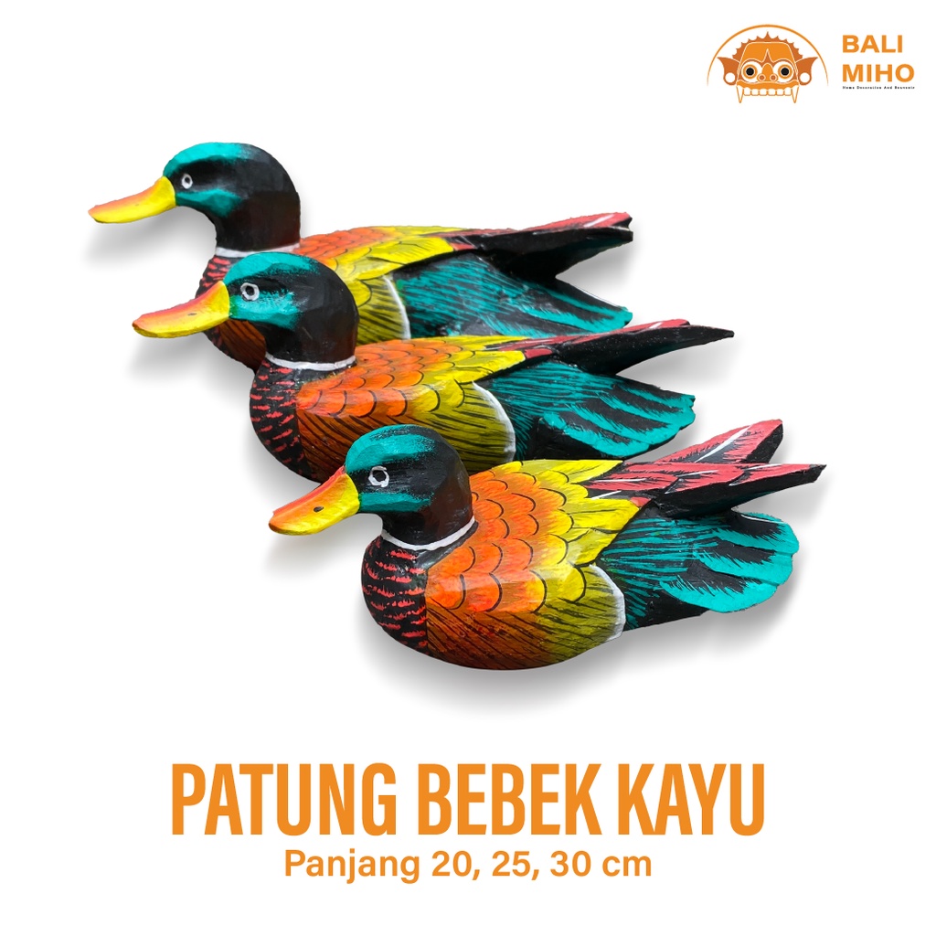 Jual Patung Bebek 1 set 20 cm, 25 cm, 30 cm - Patung Bebek Kayu ...