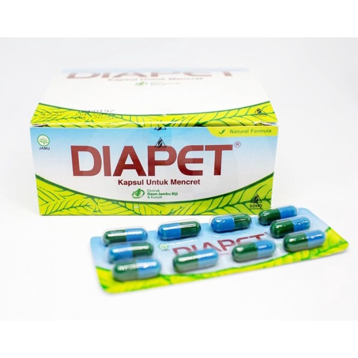 Jual [PR] DIAPET OBAT DIARE STRIP ISI 10 KAPSUL | Shopee Indonesia