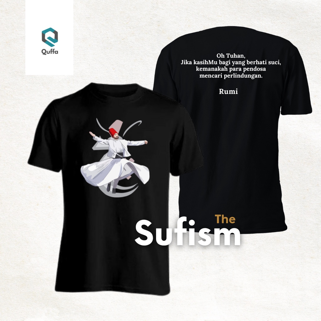 Jual Kaos Sufi | Quffa | Rumi | Sufi | Kaos Sufi | Tari Sufi | Tshirt ...