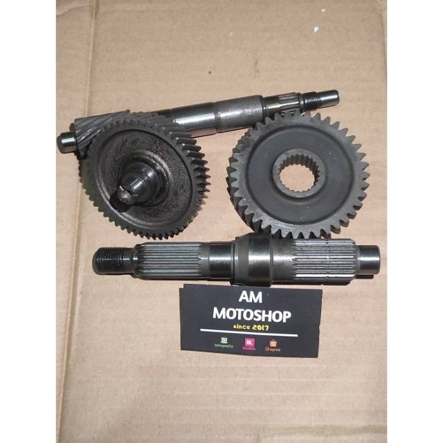 Jual gigi rasio gearbox gardan mio m3 mio z 125 fino 125 original ...