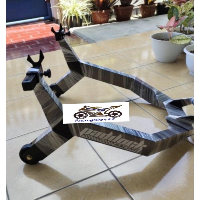 Jual standar paddock standar pedok kotak universal bahan tebal ninja rr ...