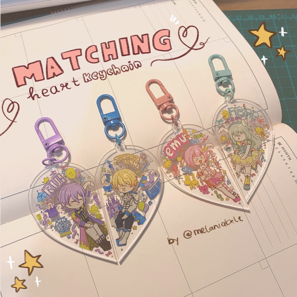 Jual NEW!! MATCHING KEYCHAIN (ORV FRIEREN HSR LUXIEM NOCTYX GENSHIN ...