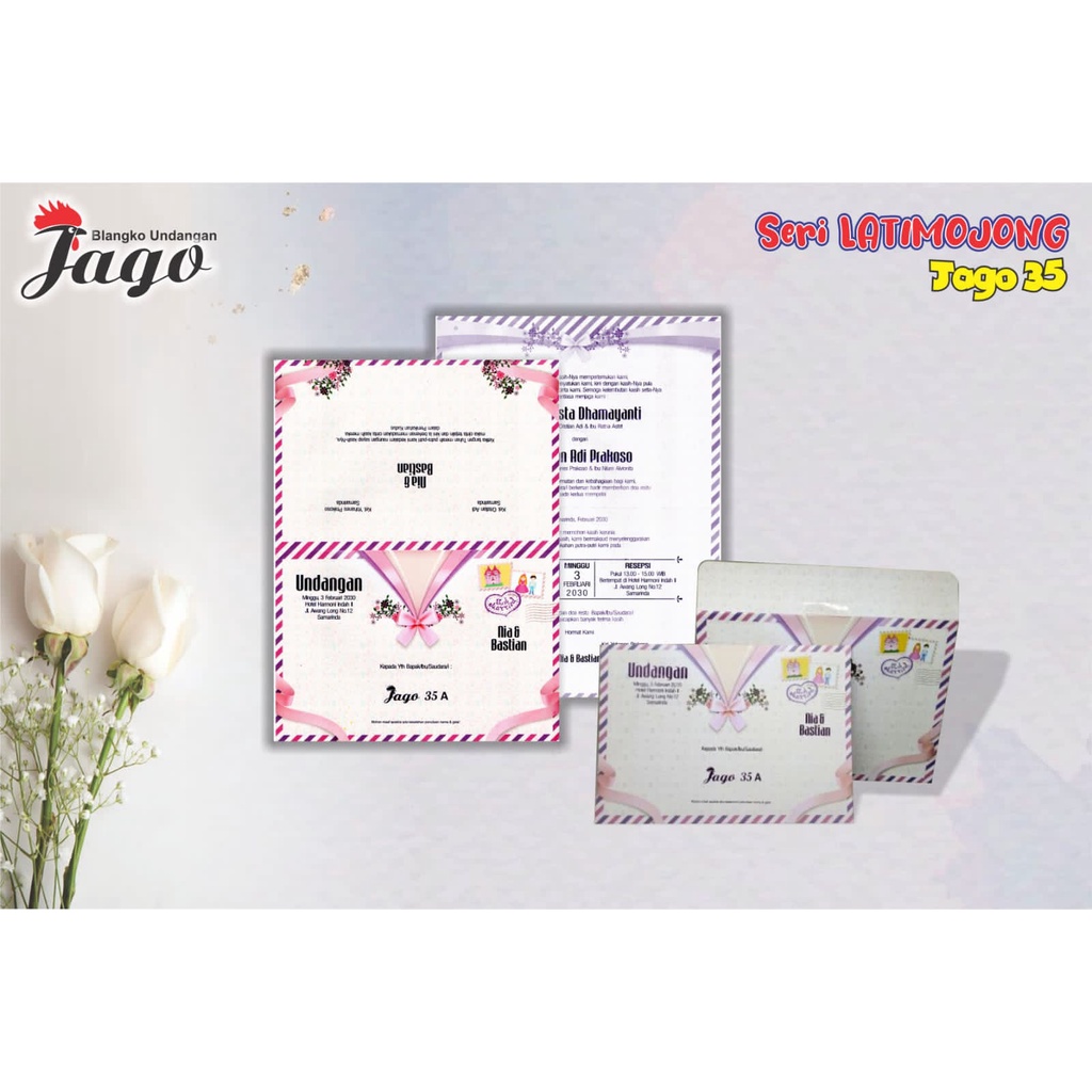 Jual Blangko Undangan Kosong atau Cetak Undangan Pernikahan Terbaru ...