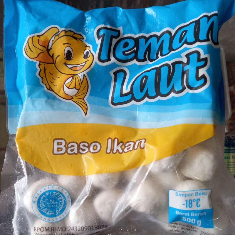 Jual BAKSO IKAN TEMAN LAUT 500 GRAM | Shopee Indonesia