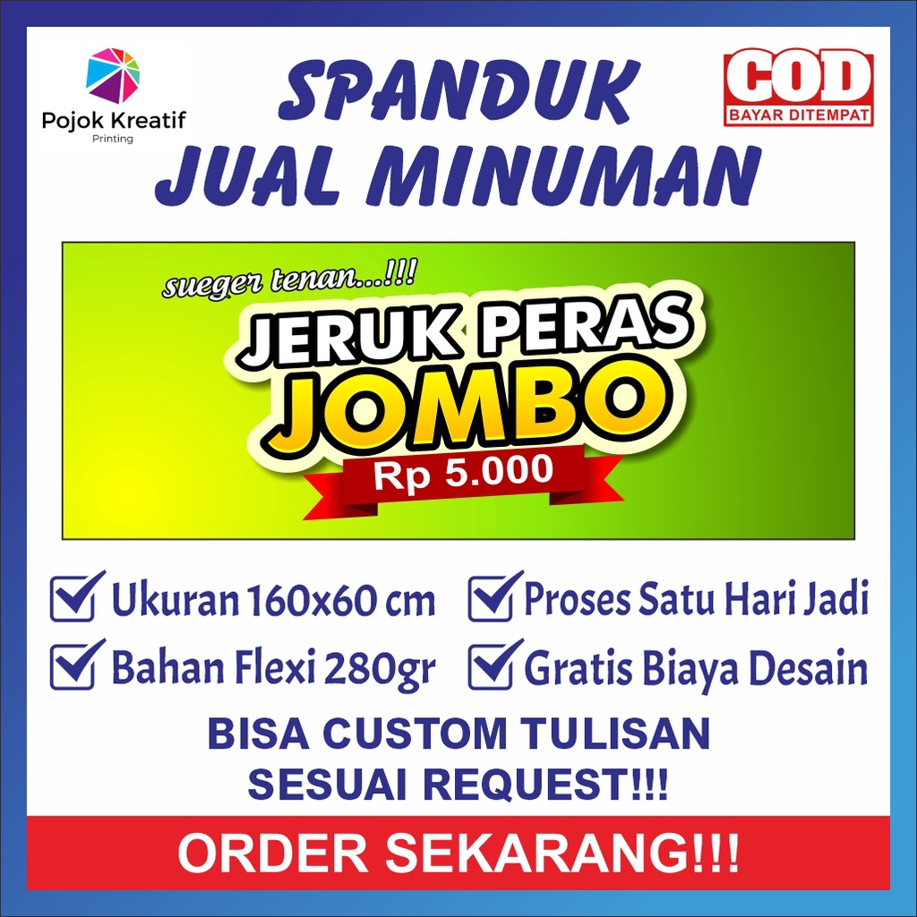 Jual Spanduk Sepanduk Bener Banner Baner Benner Backdrop Promosi Jual ...