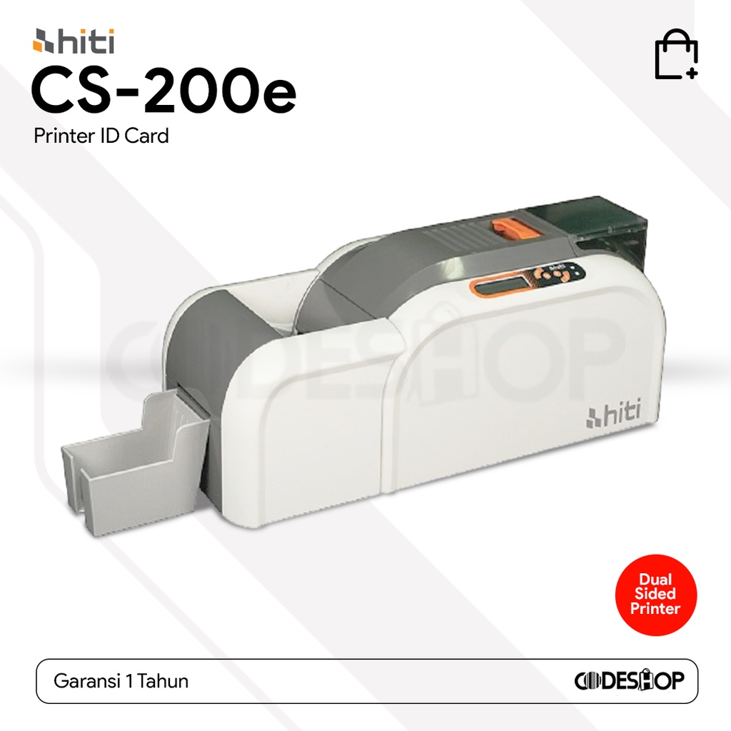 Jual Printer ID Card HITI CS-200E Dual Side plus Flipper Pembalik | Shopee Indonesia