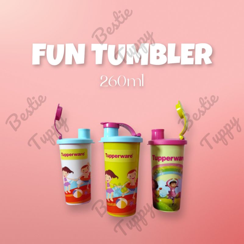 Jual TUPPERWARE FUN TUMBLER - Tempat Minum Anak 260ml | Shopee Indonesia