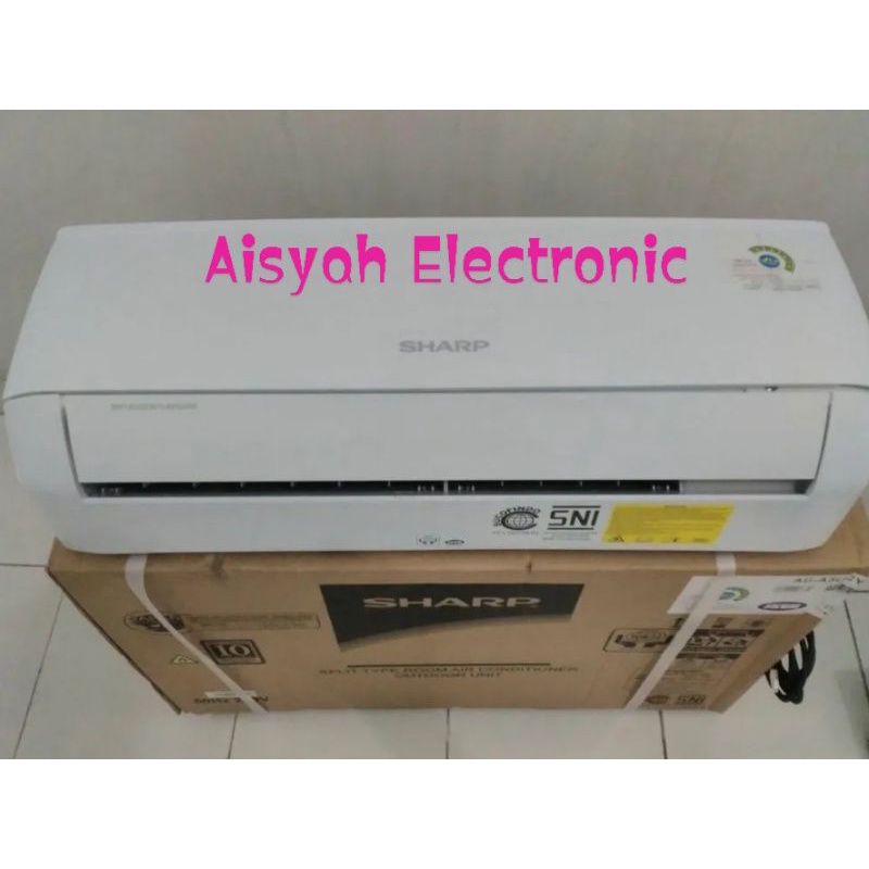 Jual AC SHARP AH-A5ZCY 1/2 PK 344 WATT LOW WATT GARANSI 10 TAHUN | Shopee Indonesia