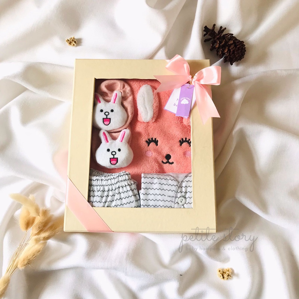 Jual Petite Story - Frame Box Pink - Kado Lahiran Newborn Baby Hampers ...