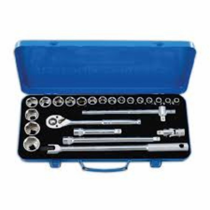 Jual Multipro Kunci Socket Set 24 Pcs Sock Set 8-32Mm | Shopee Indonesia