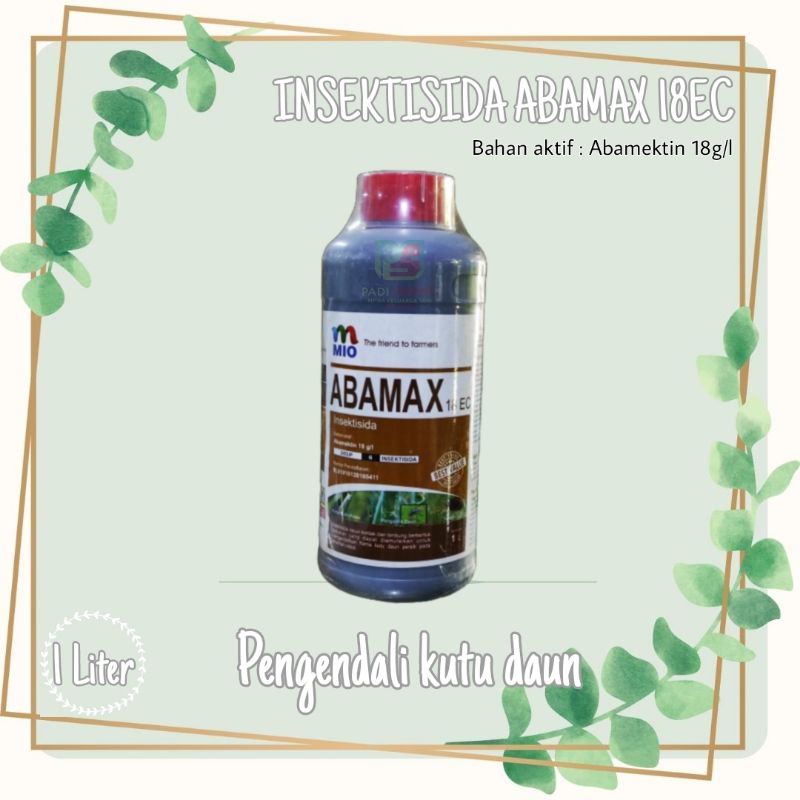 Jual Insektisida Abamektin ABAMAX 18 EC / Insektisida Hama Ulat Kutu ...
