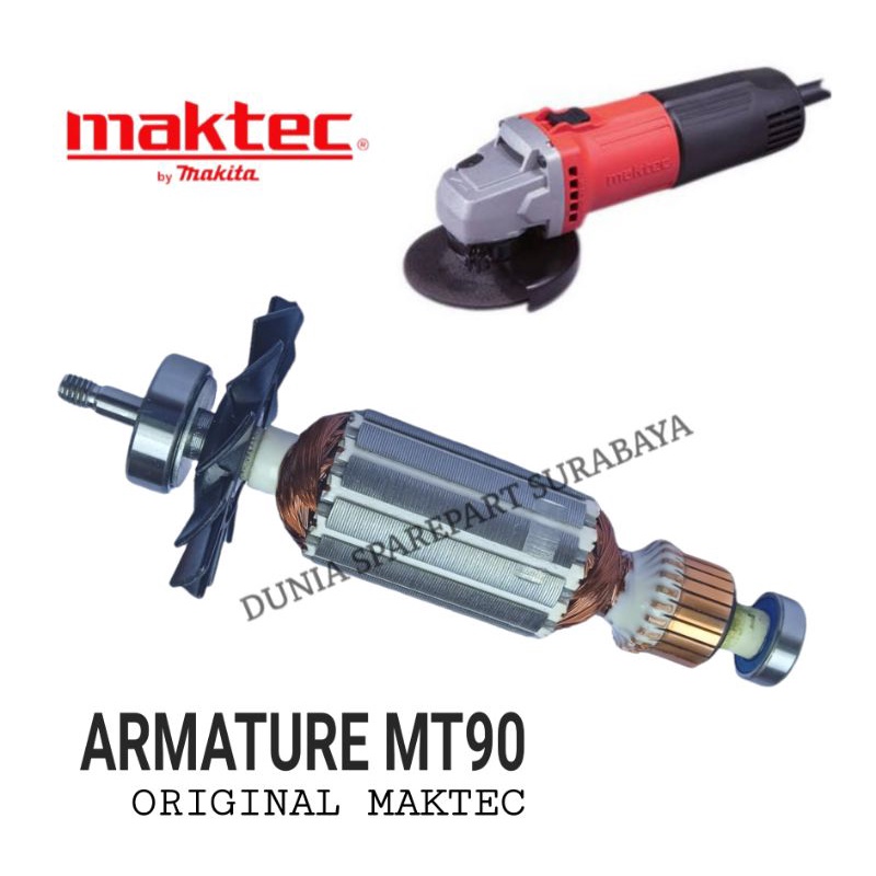 Jual Original Maktec MT90 Armature Gerinda Tangan / Angker Dinamo ...