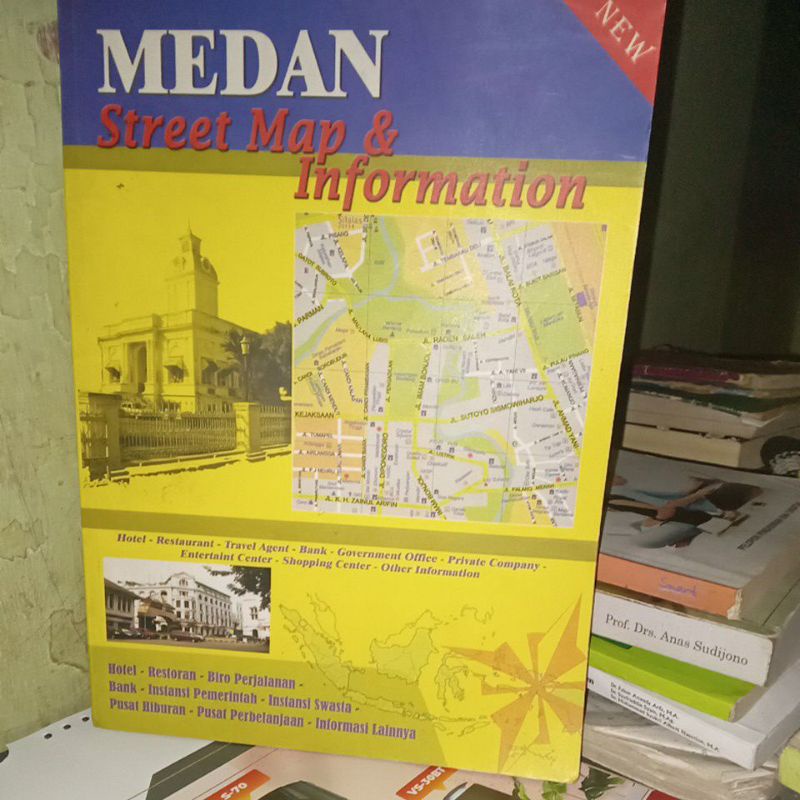 Jual buku peta MEDAN Street Map & Information. | Shopee Indonesia