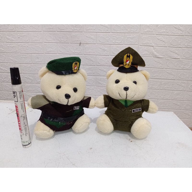 Jual BONEKA BERUANG PROFESI TENTARA TNI POLISI PELAYARAN DOKTER PERAWAT ...